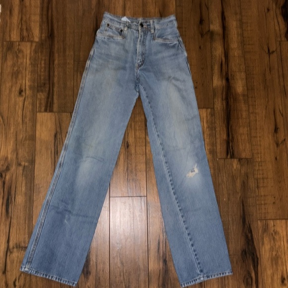 Britches n Things | Jeans | True Vintage 97s Light Wash Distressed Jean ...